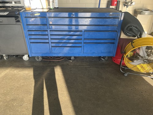 2020 Blue Matco 4S Triple Bay Tool Box with Power Drawer | eBay