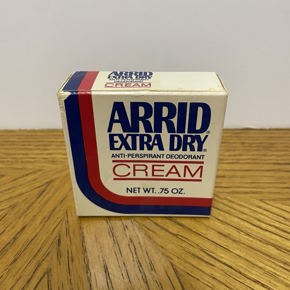 Arrid Extra Dry Anti-Perspirant Deodorant Cream .75oz New Old Stock ...