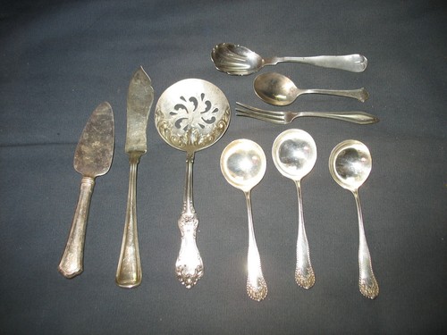 237 grams lot Sterling Silver Silverware Spoons Recovery Use or Scrap ...