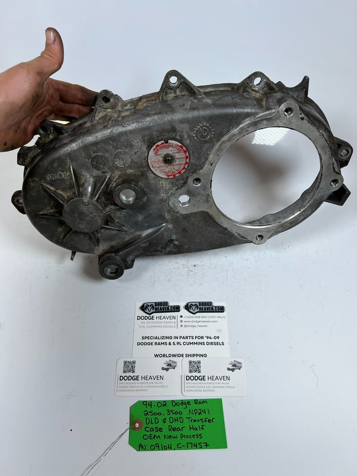 OEM 1994-2002 Dodge Ram 2500 3500 NP241DLD NP241DHD Transfer Case Rear ...