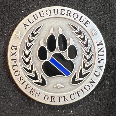 Albuquerque Explosive Detection Canine TSA Challenge Coin | eBay