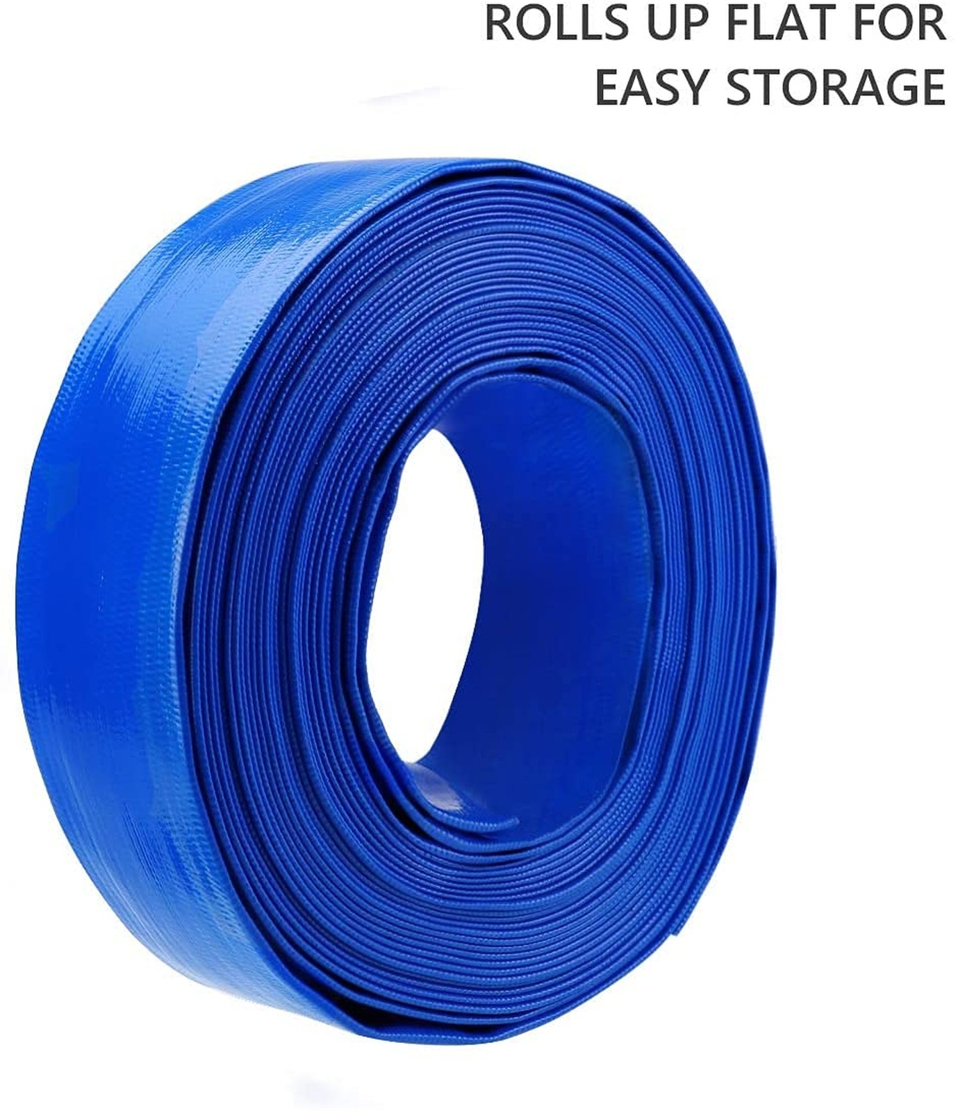 Eastrans 3 inch x 25 FT Pool Backwash Hose,5 inch Width When Pool Hose ...