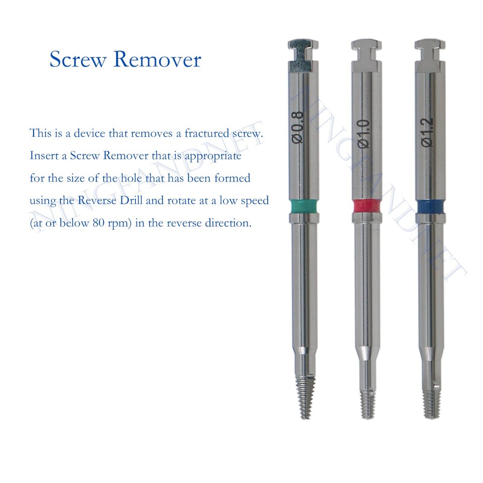 Neobiotech SR Broken Screw Removal Kit,Implant Handpiece 20:1 Surgical ...