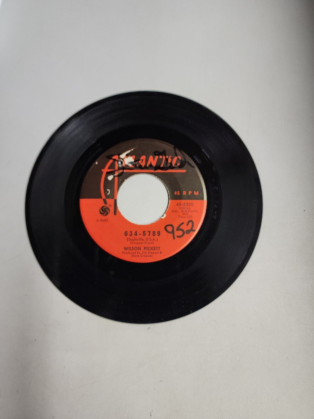 Wilson Pickett - 634-5789 - Atlantic (45RPM 7”)(AA74) | eBay