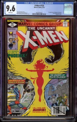 X-Men # 125 CGC 9.6 White (Marvel, 1979) 1st Mutant X, Terry Austin ...
