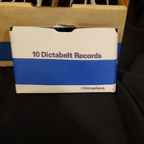 Dictaphone Dictabelt Records Belts Pack of 10 Blue New Old Stock | eBay