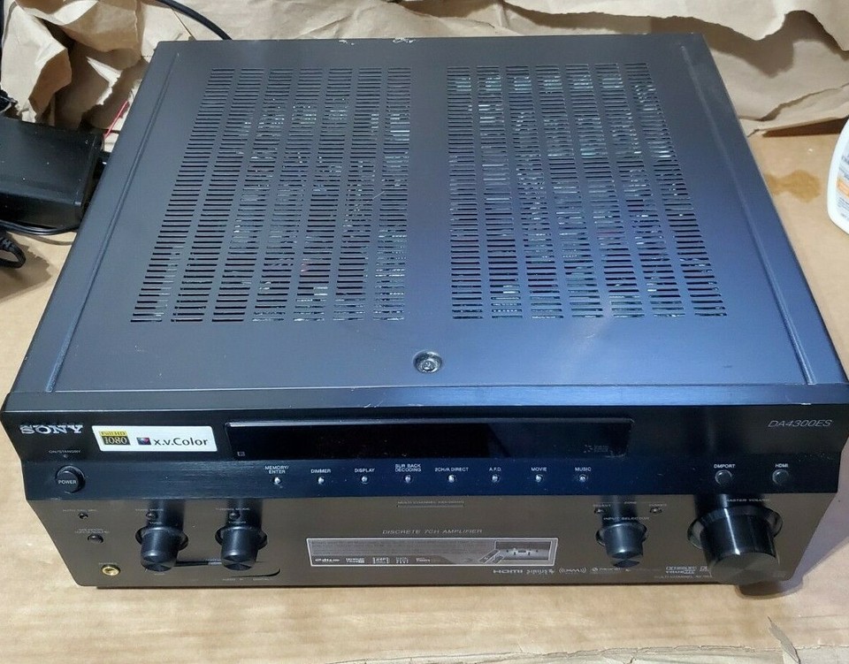 Sony STR-DA4300ES 7.1 Channel Home Theater HD HDMI 100 WPC Receiver | eBay
