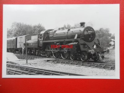 PHOTO BR STANDARD CLASS 4 LOCO NO 75027 | eBay