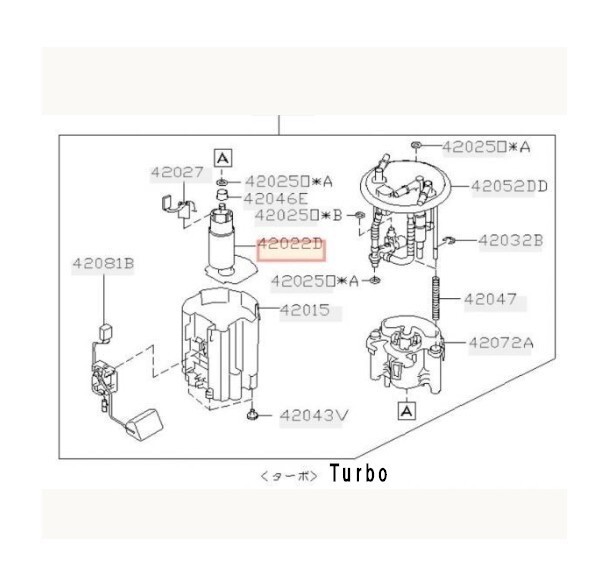 Injection In-tank Fuel Pump kit for Legacy BL5 BL9 BLE BP5 BP9 BPE ...