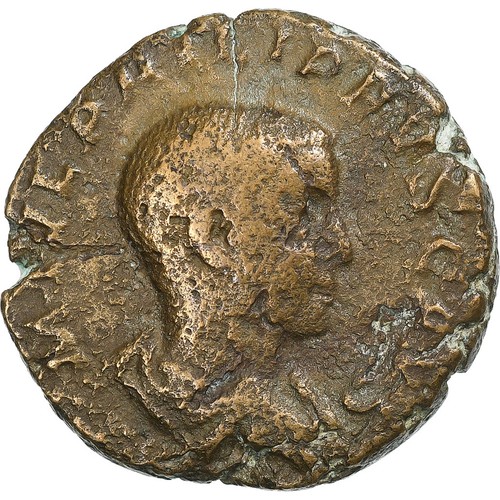 [#1505030] Philip II, As, 244-246, Rome, Bronze, VF, RIC:256, b | eBay