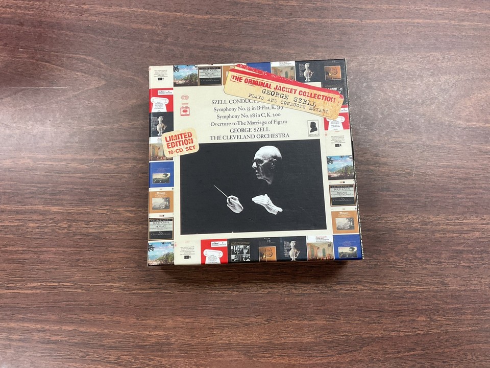 Szell Conducts Mozart Original Jacket Collection 828768679326| eBay