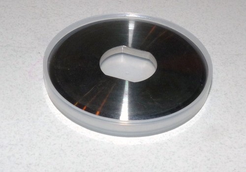 NEW VACUUM FITTING BLANK BLIND FLANGE KF-40 NW40 WITH BORE 3/4 ...