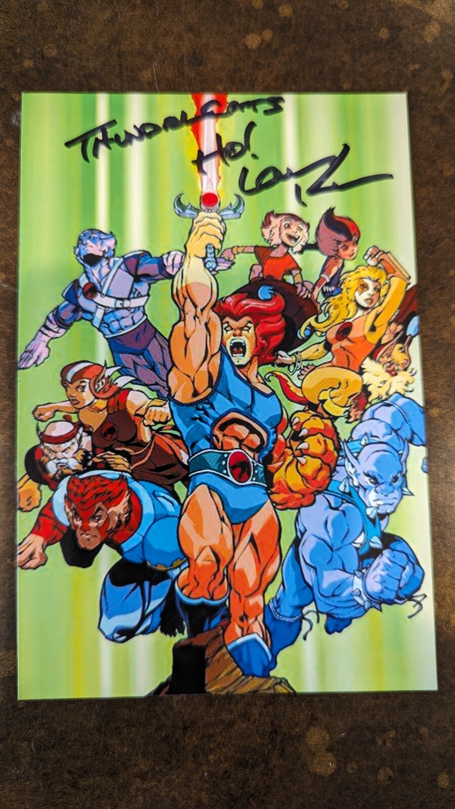 LARRY KENNEY SIGNED THUNDERCATS 4x6 PHOTO Guaranteed Authentic | eBay