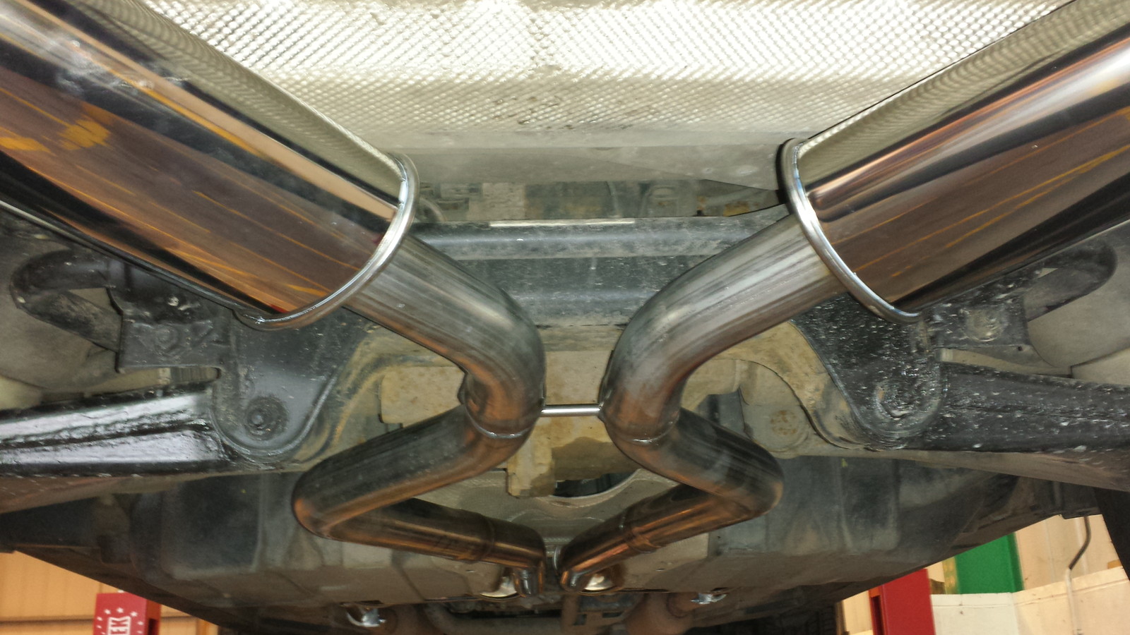 LAND ROVER RANGE ROVER VOGUE L322 V8 EXHAUST SYSTEM, CUSTOM BUILD ...