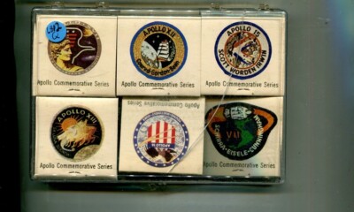 APOLLO SPACE MATCHBOOK 1972 LOT OF 11 DIFFERENT SERIES 6812Q | eBay