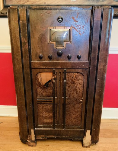 Antique 1936 RCA Model 9K Console Radio | eBay