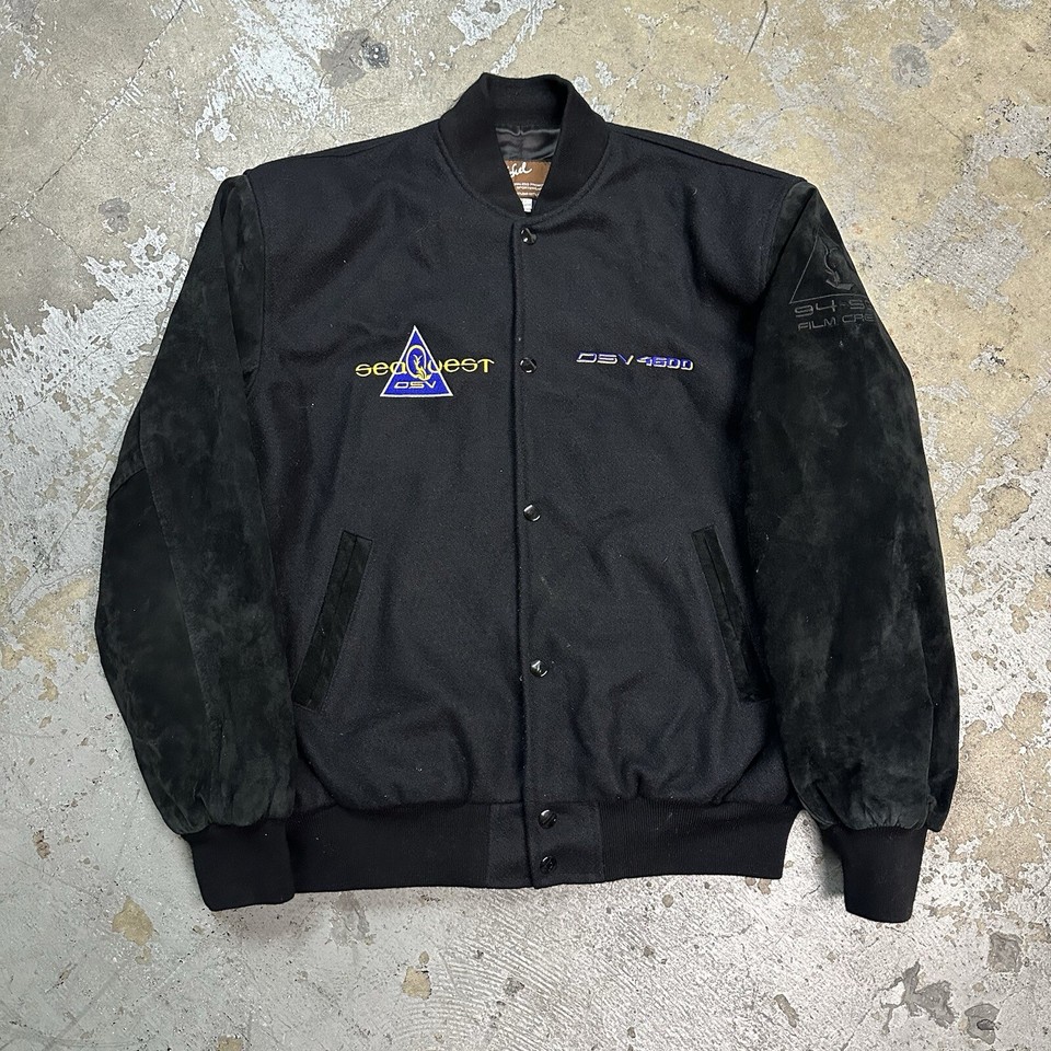 Vintage 1994 Sea Quest DSV Film Cast & Crew Varsity Jacket Large NBC ...