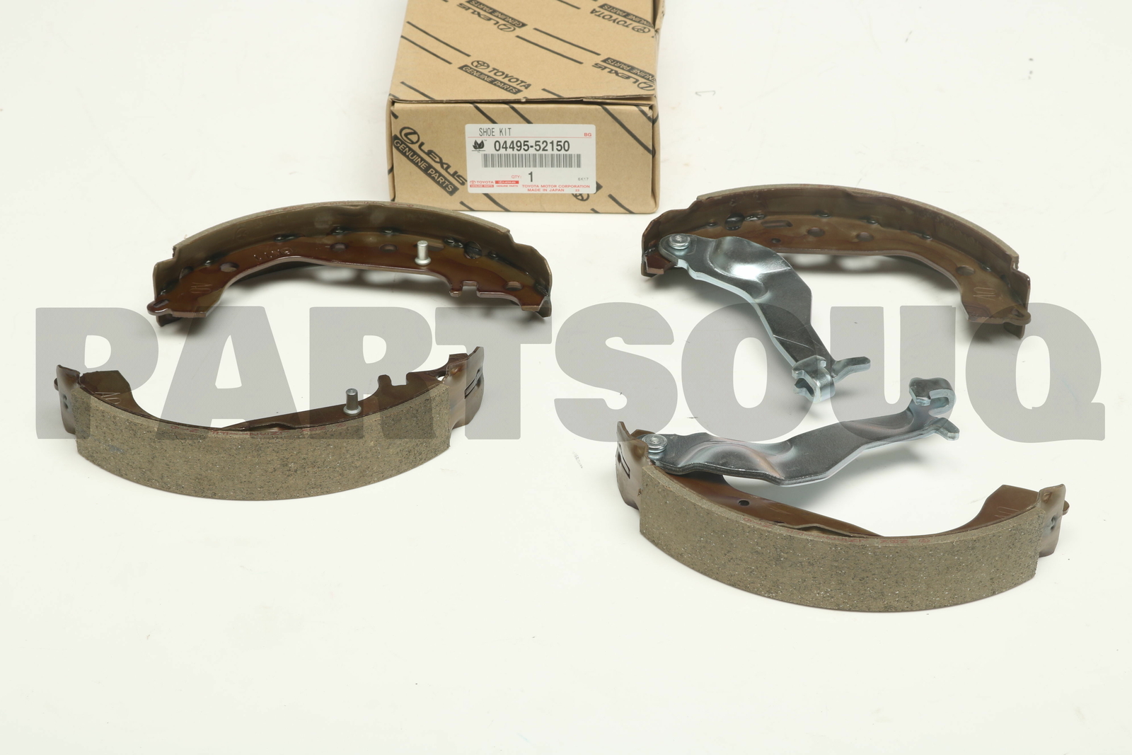 0449552150 Genuine Toyota SHOE KIT, REAR BRAKE 04495-52150 | eBay