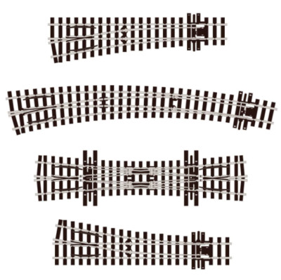 Peco Track Turnout Point for Model Railways Code 75 HOm Gauge | eBay UK