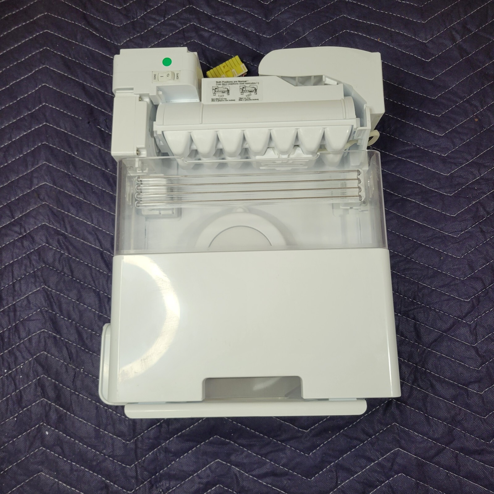 LG Ice Maker/Dispenser (ACZ74170502) and Bucket (AKC73369908) Assembly ...