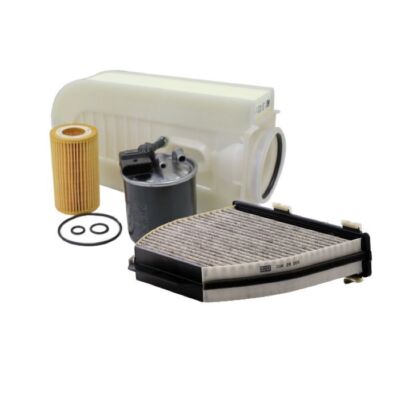MANN-FILTER Air Oil Cabin Fuel Filters RAPKIT504 fits Mercedes C-CLASS ...