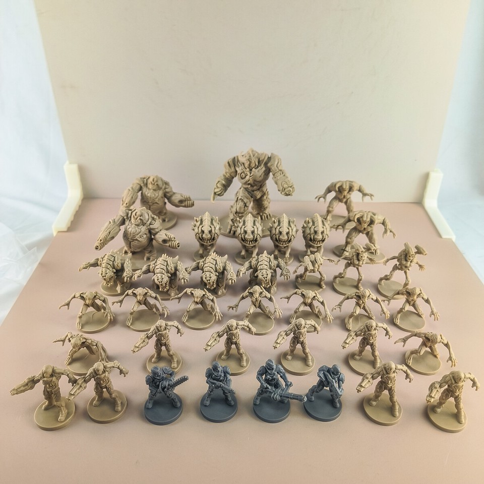 37Pcs Doom The Board Game Fantasy Flight Games 2nd Edition Cyberdemon ...
