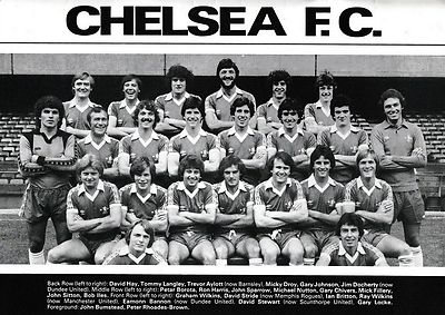 CHELSEA FOOTBALL TEAM PHOTO>1979-80 SEASON | eBay UK