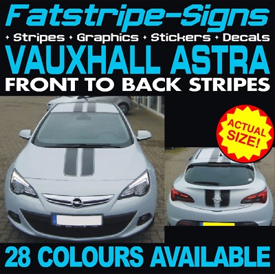 to fit VAUXHALL ASTRA GRAPHICS STICKERS STRIPES DECALS VXR MK3 MK4 MK5 ...