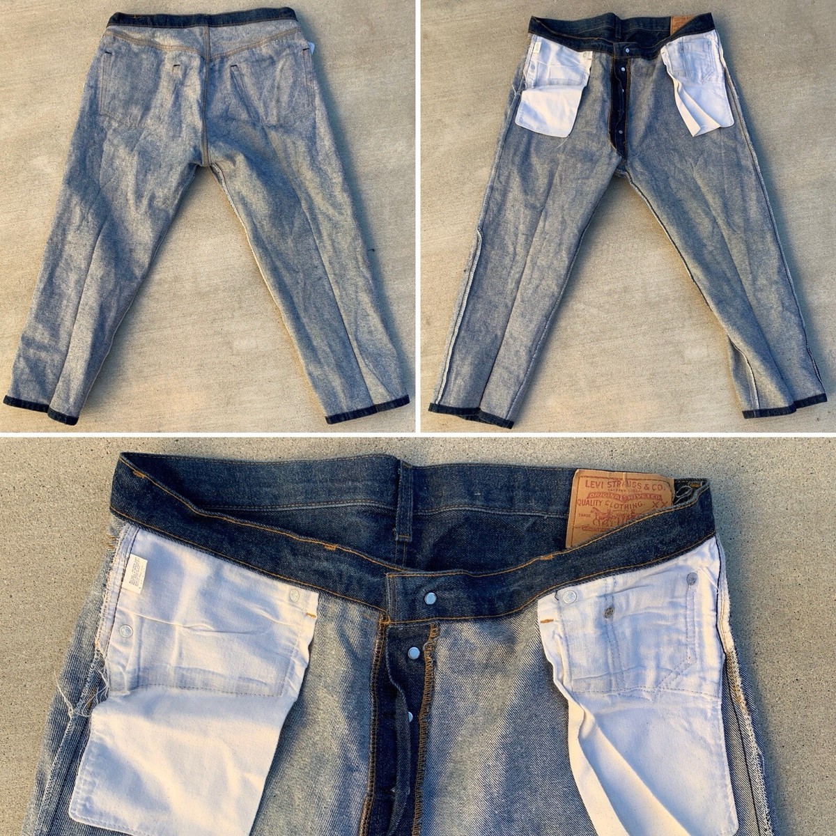 Vintage Levis 501 Jeans Made In USA Size 40 33 Waist Vintage Levis 501 Jeans Made In USA Size 40 33 Waist