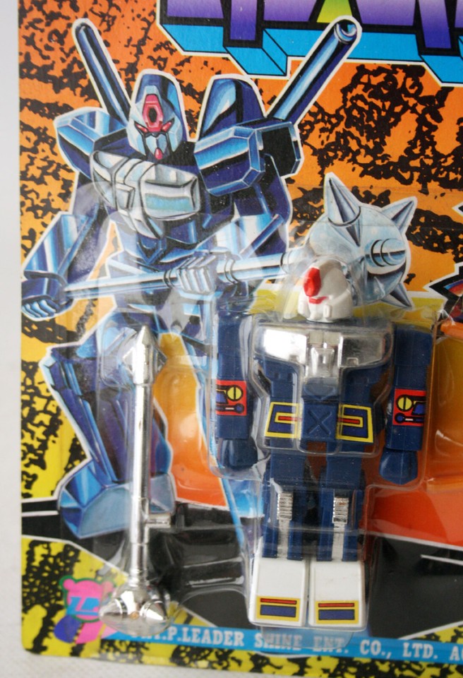 VINTAGE 80'S TRANSFORMABLE SUN KNIGHT SPARK BOT LH LEADER SHINE TAIWAN ...