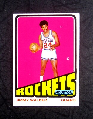 1972 TOPPS SET BREAK Jimmy Walker #124 Houston Rockets VG (crease) | eBay