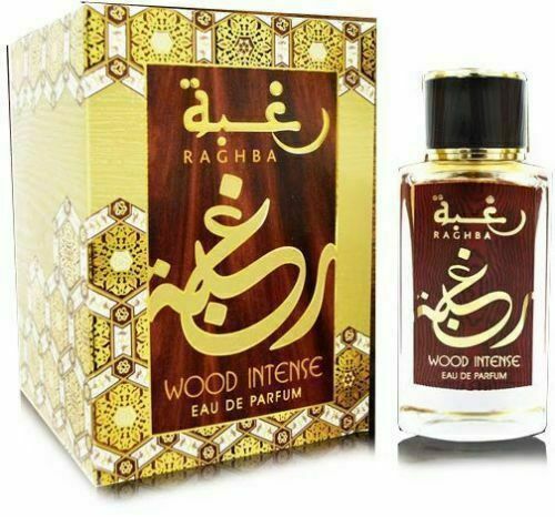 RAGHBA WOOD INTENSE By LATTAFA 100ml EDP SPRAY PERFUME FOR MEN & WOMEN ...