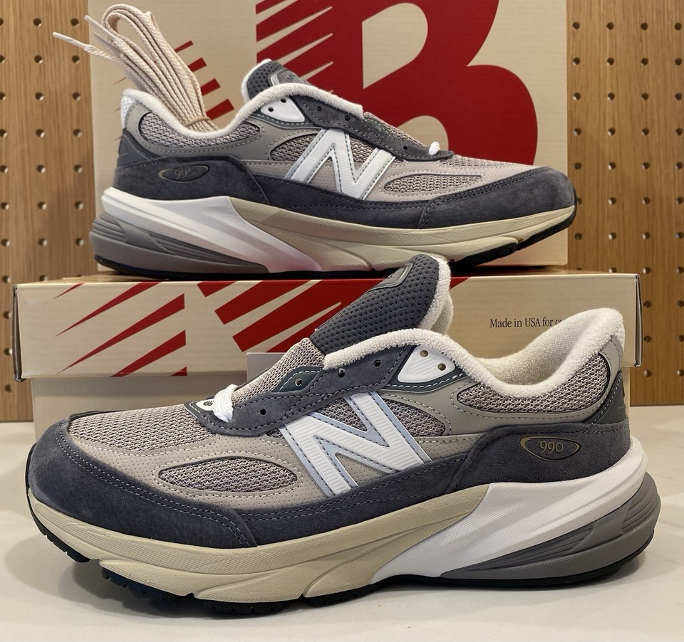 New Balance 990v6 MiUSA Teddy Santis [Size 8] Castlerock Moonrock *FAST ...