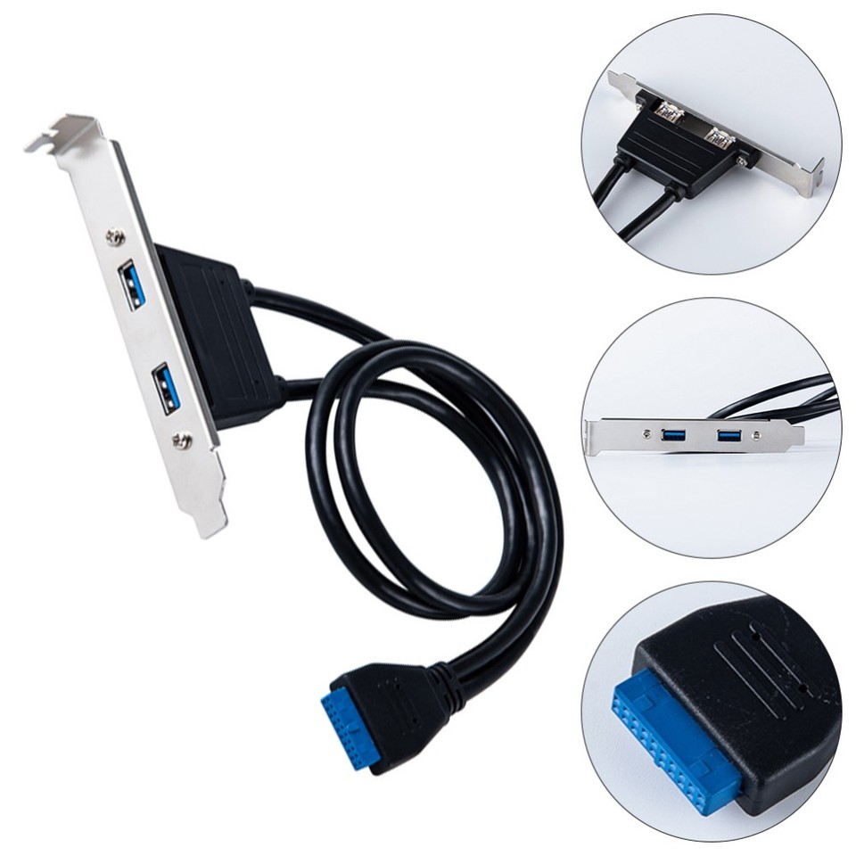 Rear Chassis Bezel Connection Cable Computer Part PCI Slot USB Hub | eBay