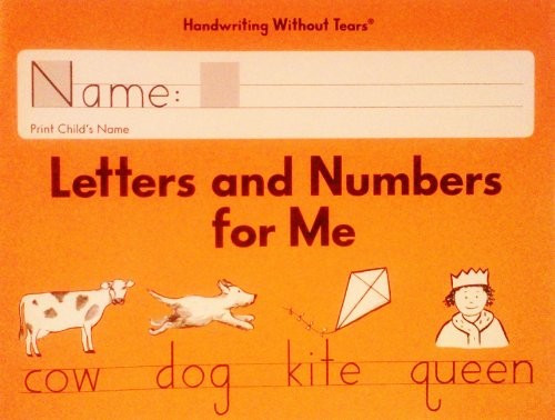 LETTERS AND NUMBERS FOR ME GRADE K By Jan Z. Olsen *Excellent Condition ...
