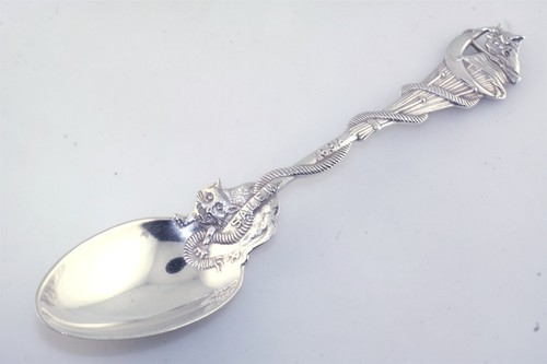 Vtg Gorham Daniel Low Salem 1692 Witch Sterling Silver Souvenir Spoon ...