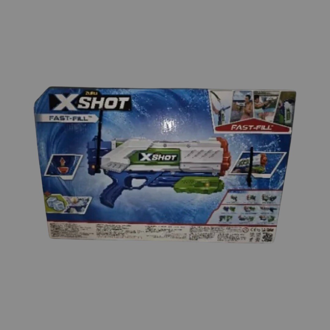 Zuru X Shot Water Gun Fast Fill Blaster Water Soaker Backyard New ...