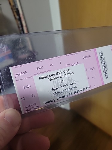 New York Jets Aaron Rodgers 500th Touchdowns TD Ticket Stub Last Game ...