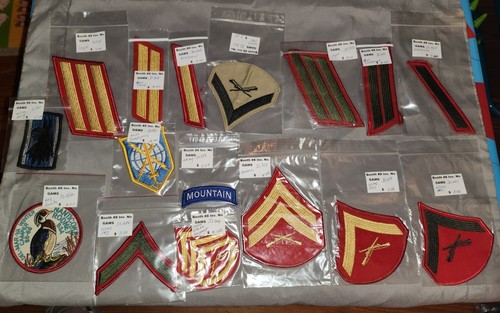 Military Patches LOT 1 - of 16 w/Boy Scouts Patch | eBay