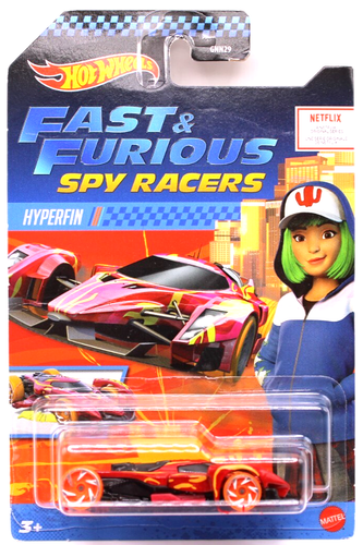 Hot Wheels Fast & Furious Spy Racers Hyperfin orange orgDW6spk's | eBay