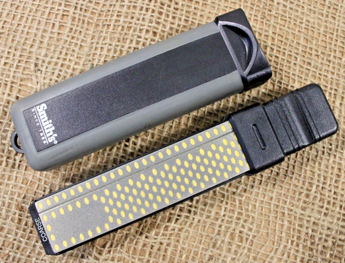 Smith's Diamond Combination Knife & Tool Sharpener 4" Coarse Fine Grit ...