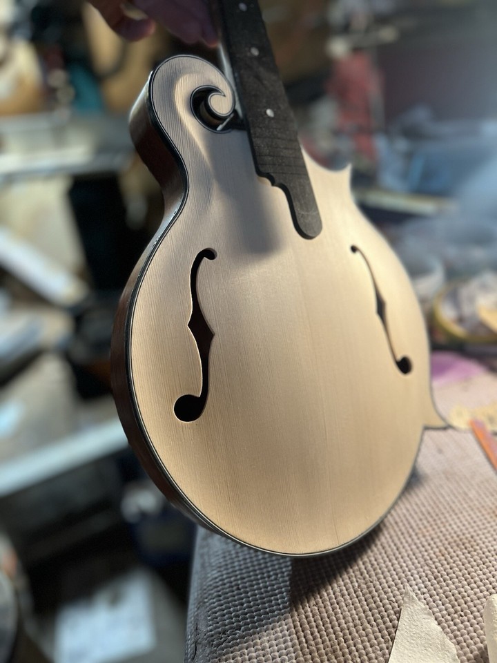 Mandolin F5 Style Custom handmade WALTERS mandolin Luthier AMAZING Tone ...