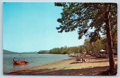 Postcard NH West Ossipee Westward Shores Camping Area On Ossipee Lake ...
