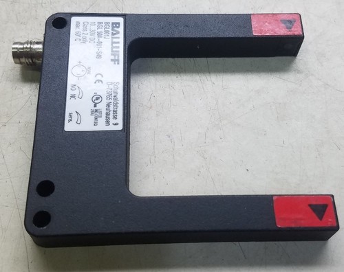 BALLUFF BGL 50A-001-S49 USED BGL001J PHOTOELECTRIC SENSOR BGL50A001S49 ...