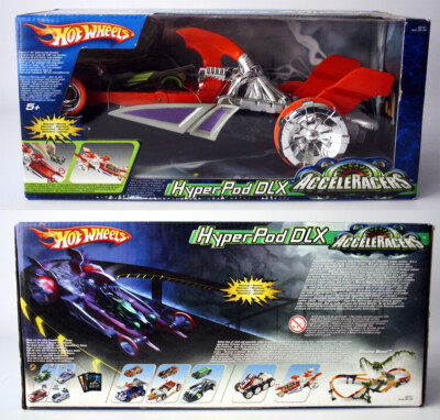 VERY RARE 2004 HOT WHEELS ACCELERACERS HYPER POD DLX DRAGSTER NEW ...