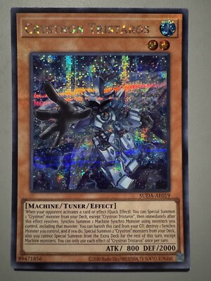 YUGIOH CRYSTRON TRISTAROS (EFFECT) ASIA ENGLISH EDITION SUDA-AE019 ...