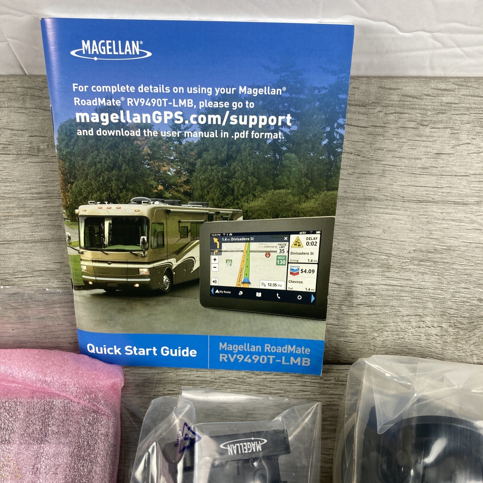 Magellan RoadMate Rv9490t-lmb 7 High-clarity RV GPS Navigator for sale ...