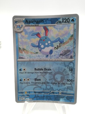 Azumarill Paldea Evolved 045/193 Pokemon TCG Card NM/M Regular | eBay