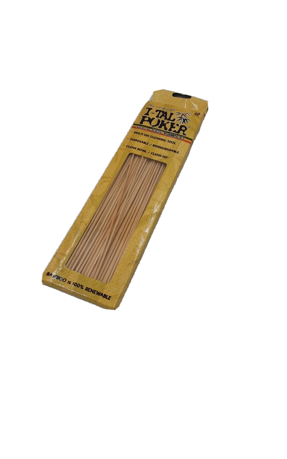 5 Pk I-tal poker Bamboo sticks #50 | eBay