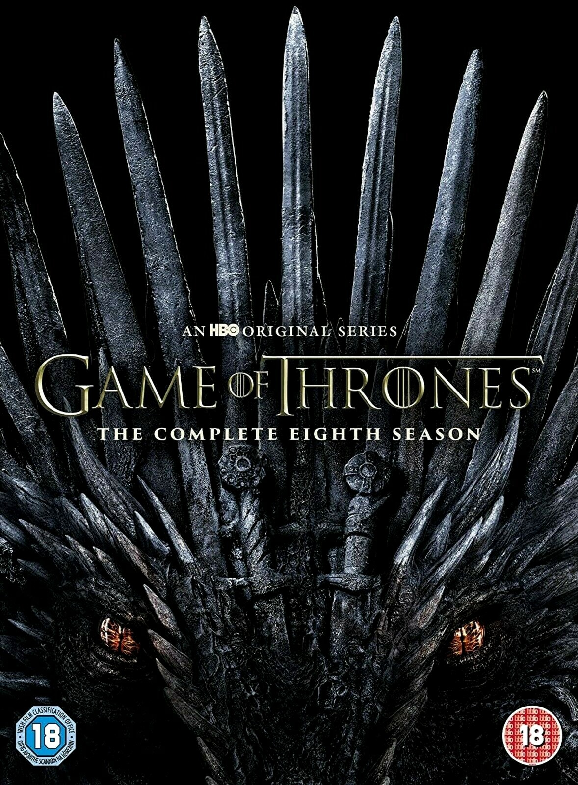 Game of Thrones: The Complete Eight Season [DVD-2019,4-Disc] R2. *OVER ...